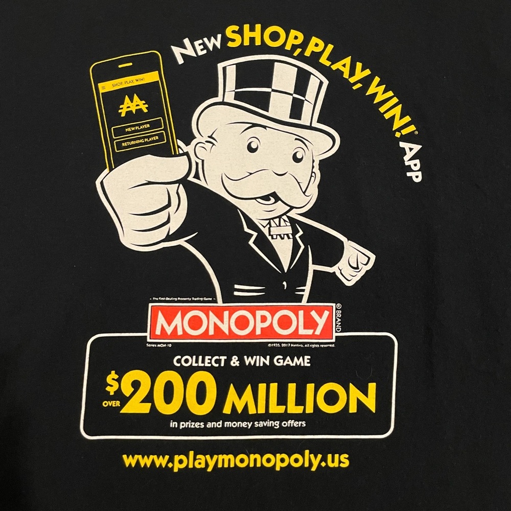 Monopoly Play Monopoly Shop Play Win App Unisex Promo… - Gem